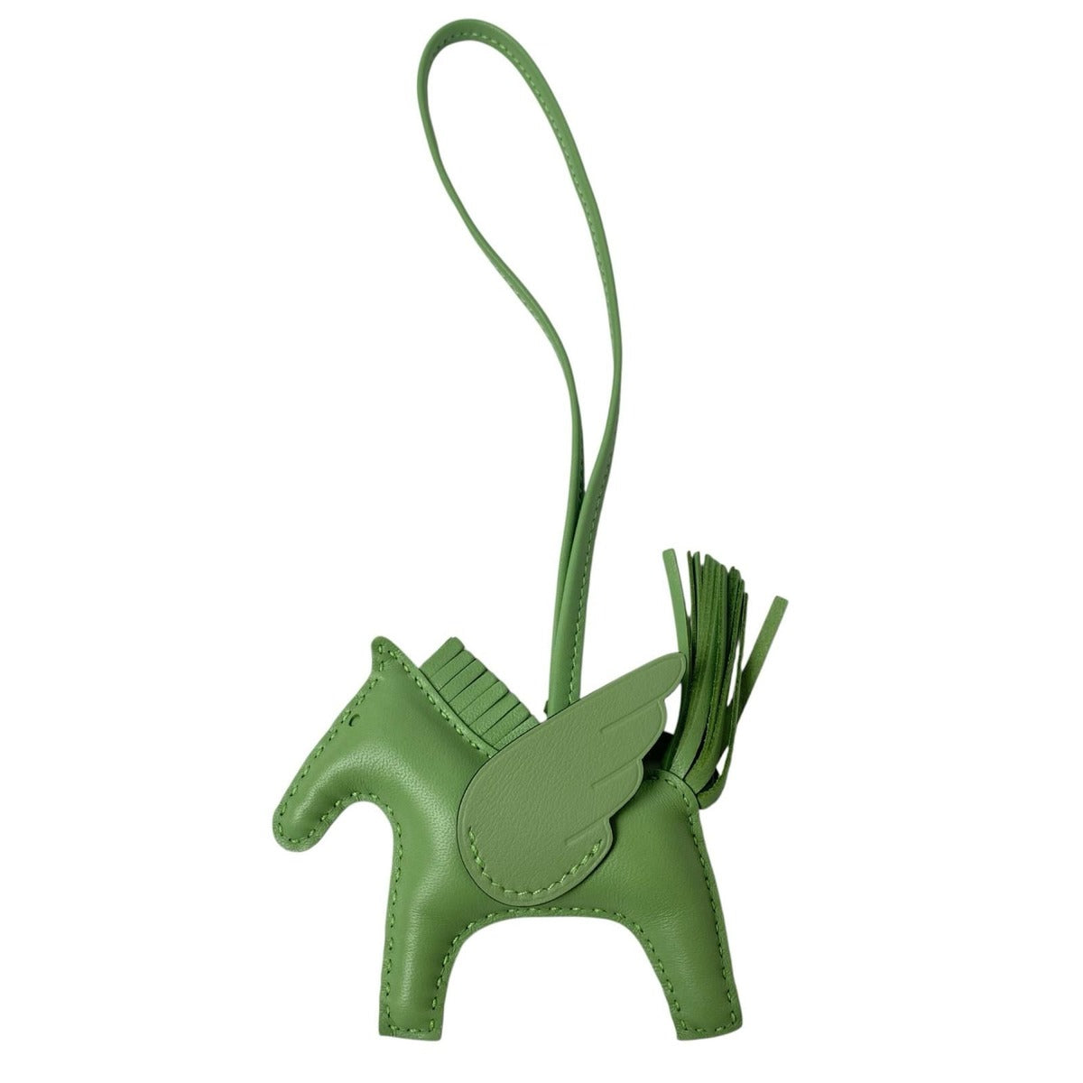Hermes Rodeo Pegasus Vert Cricket Key Holder Veil | The Reluxe ...